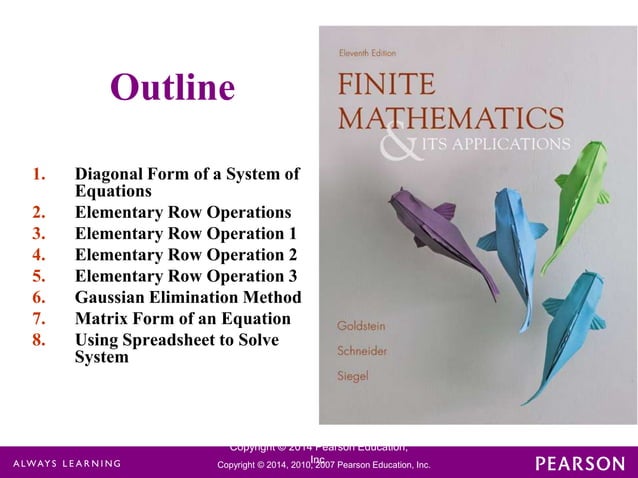 Chapter 2 matrices | PPT
