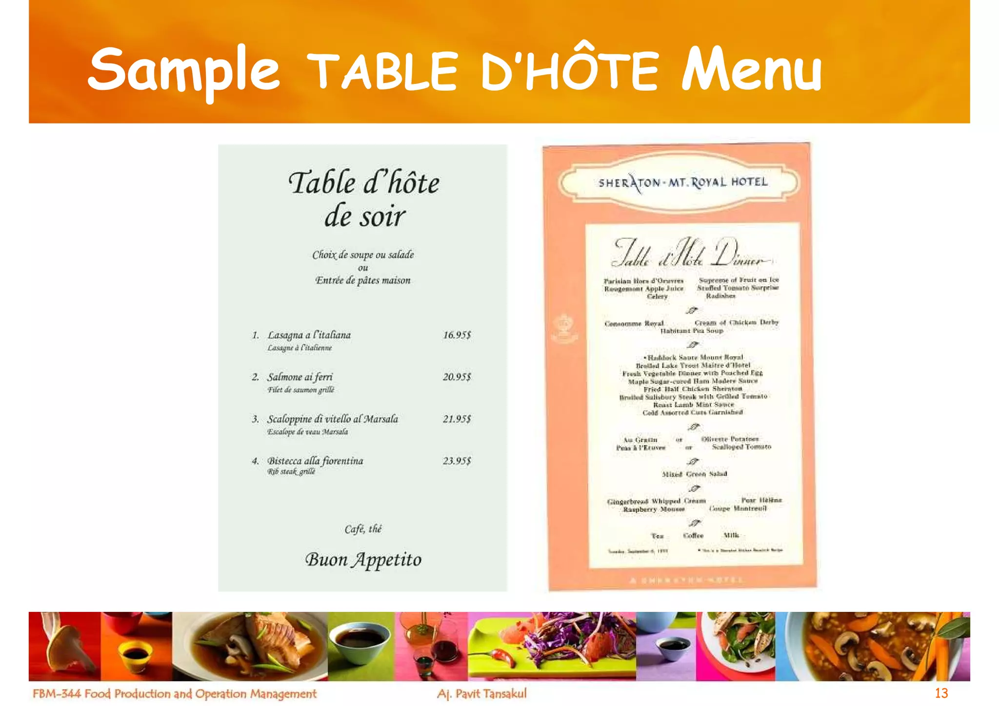 Chapter 2 Menus, Recipes and Calculation | PDF