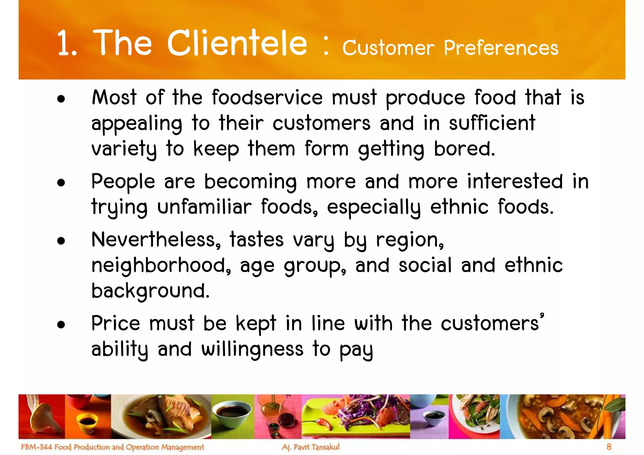 Chapter 2 Menus, Recipes and Calculation | PDF