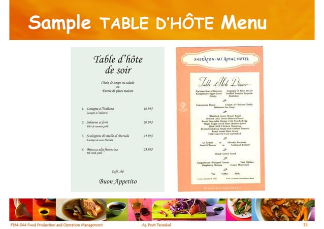 Chapter 2 Menus, Recipes and Calculation | PDF | Food Industry | Industries