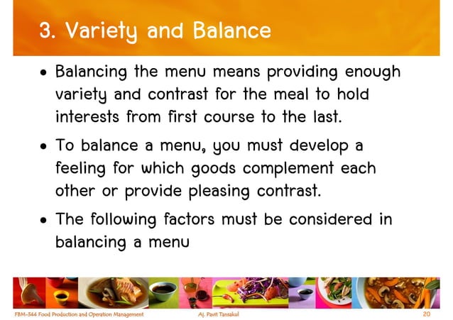 Chapter 2 Menus, Recipes and Calculation | PDF | Food Industry | Industries