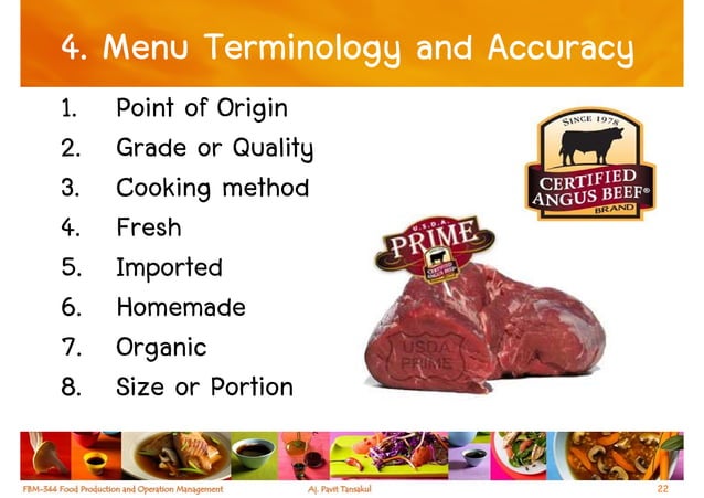 Chapter 2 Menus, Recipes and Calculation | PDF | Food Industry | Industries