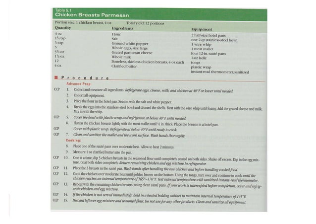 Chapter 2 Menus, Recipes and Calculation | PDF | Food Industry | Industries
