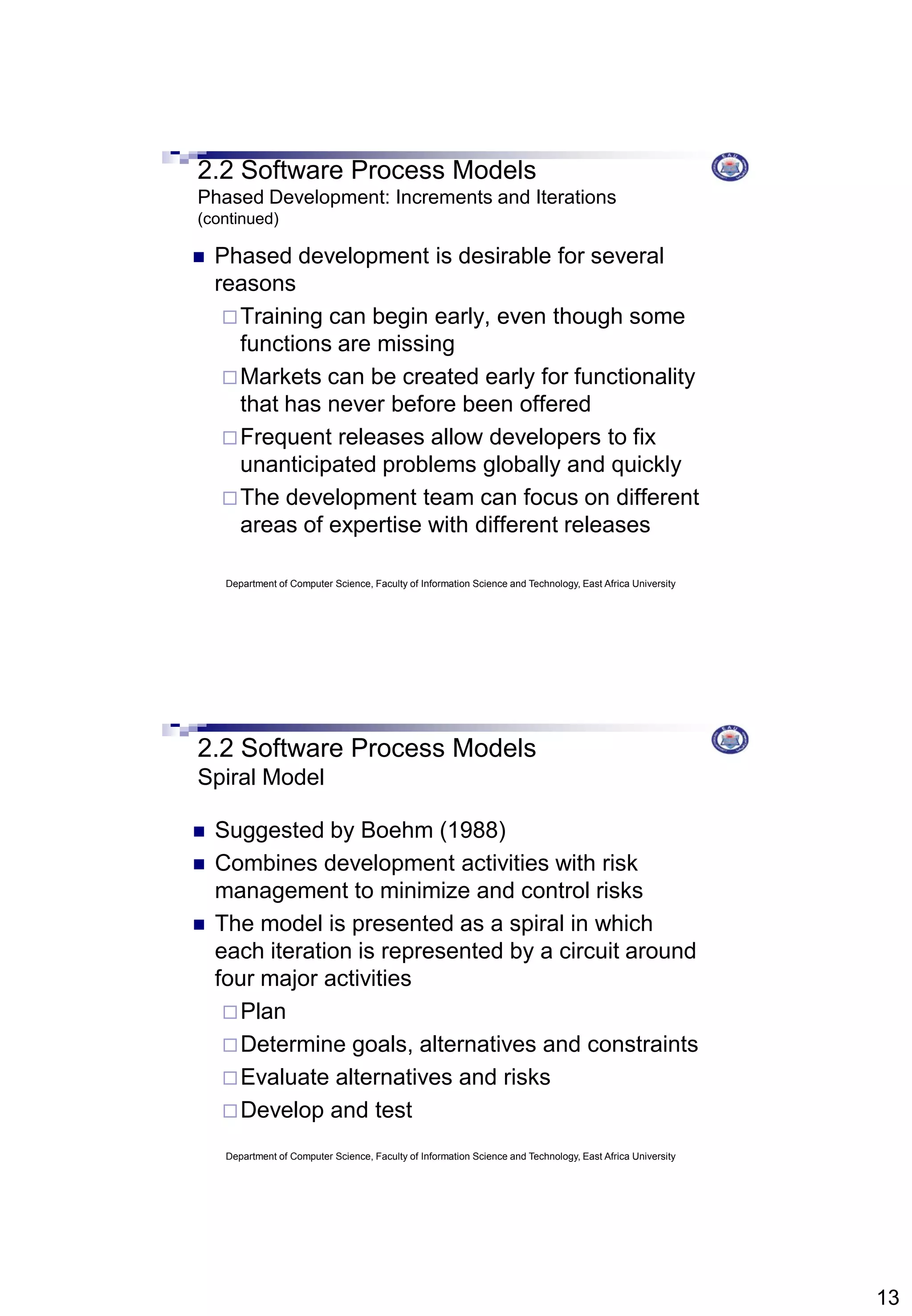 Chapter 2 modeling the process and life-cycle | PDF