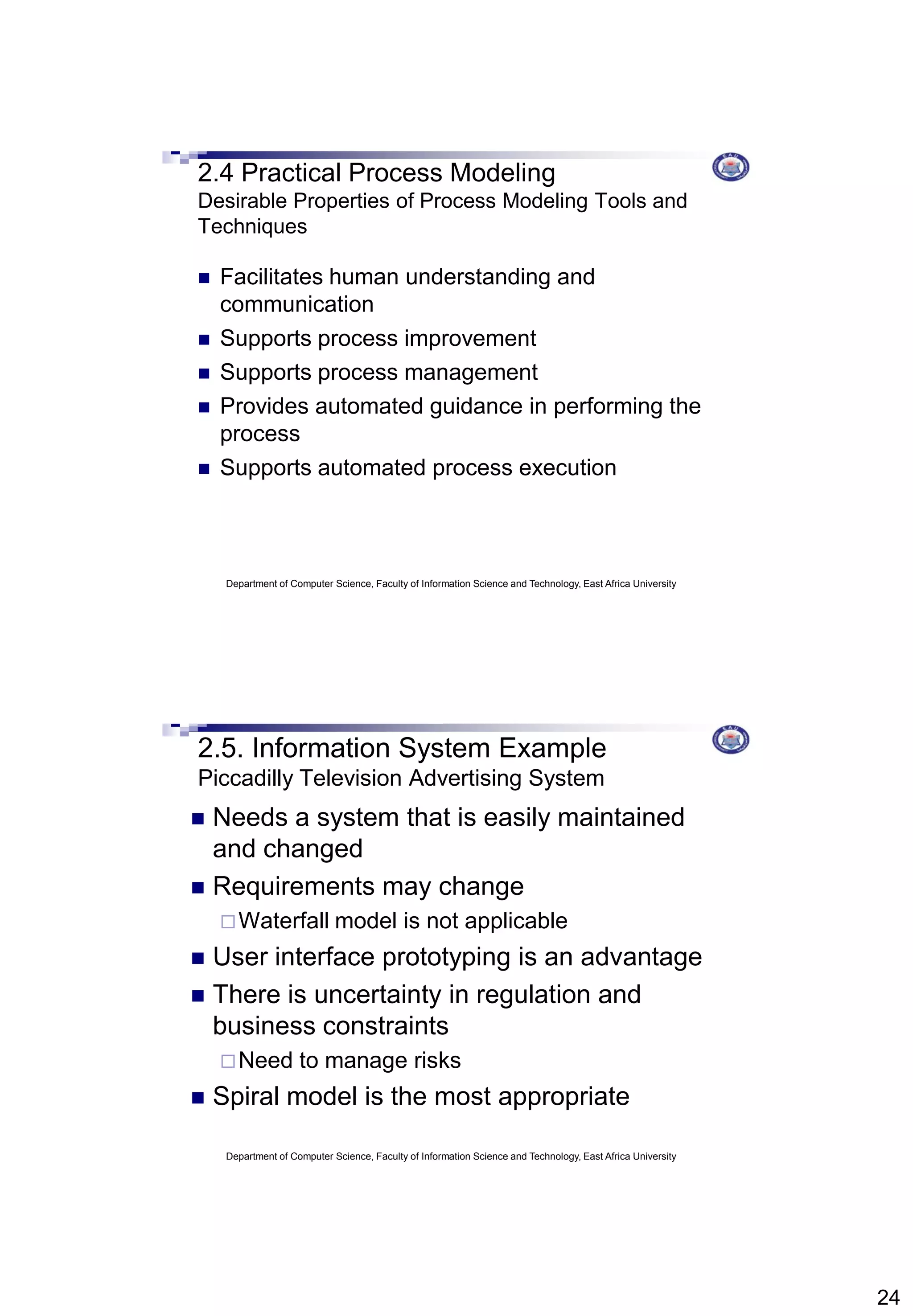 Chapter 2 modeling the process and life-cycle | PDF
