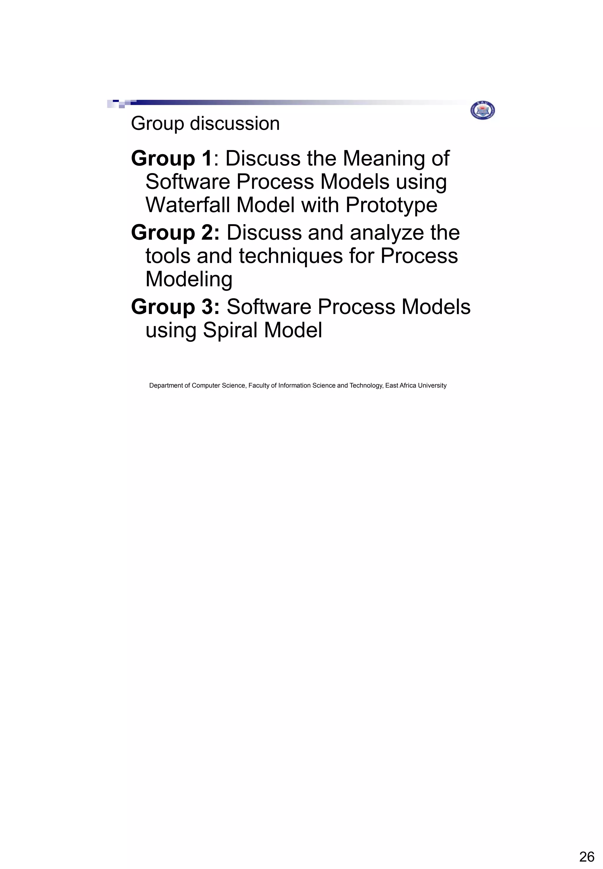 Chapter 2 modeling the process and life-cycle | PDF