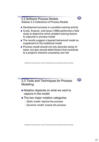 Chapter 2 modeling the process and life-cycle | PDF