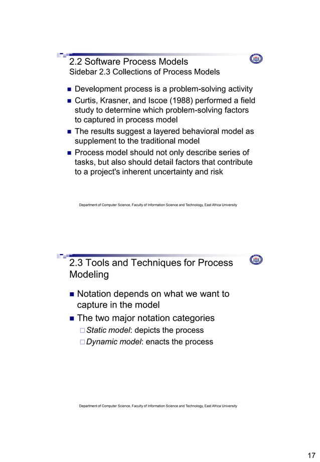 Chapter 2 modeling the process and life-cycle | PDF