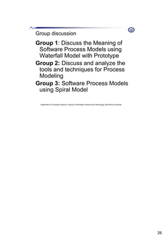 Chapter 2 modeling the process and life-cycle | PDF