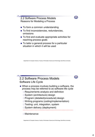Chapter 2 modeling the process and life-cycle | PDF