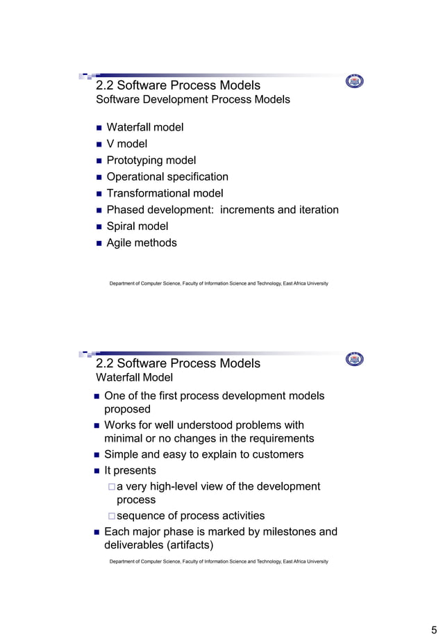 Chapter 2 modeling the process and life-cycle | PDF