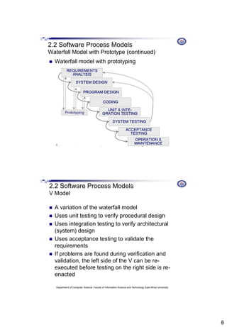 Chapter 2 modeling the process and life-cycle | PDF