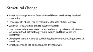 CHAPTER 2 - Different Models of Economic Development | PPTX