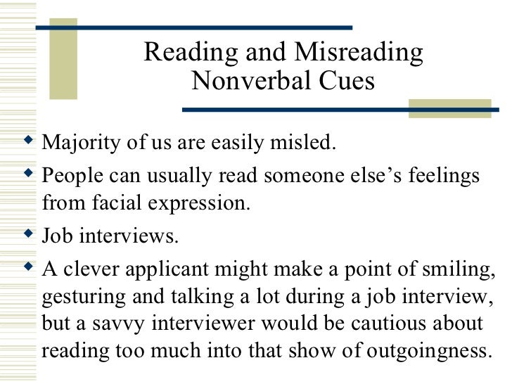 week 3 - Chapter 2 nonverbal communication week 3