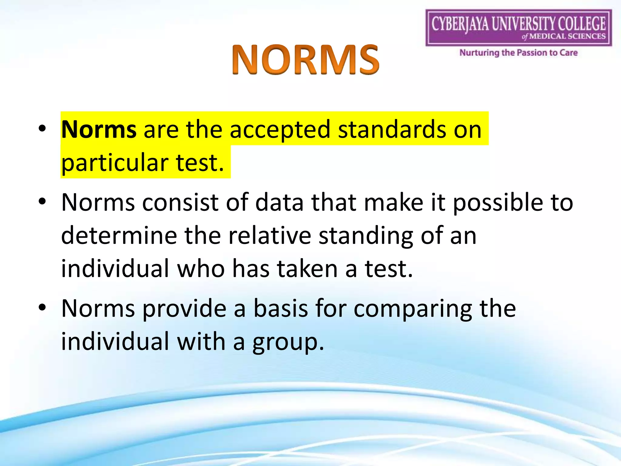 CHAPTER 2 - NORM, CORRELATION AND REGRESSION.ppt