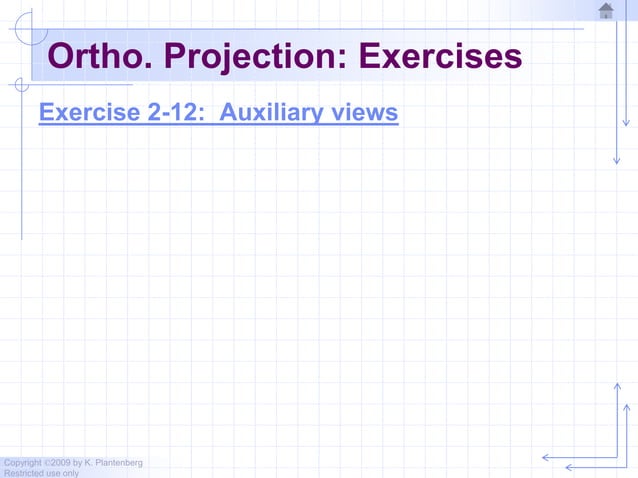 Chapter 2 orthographic projection - 2010 | PPTX