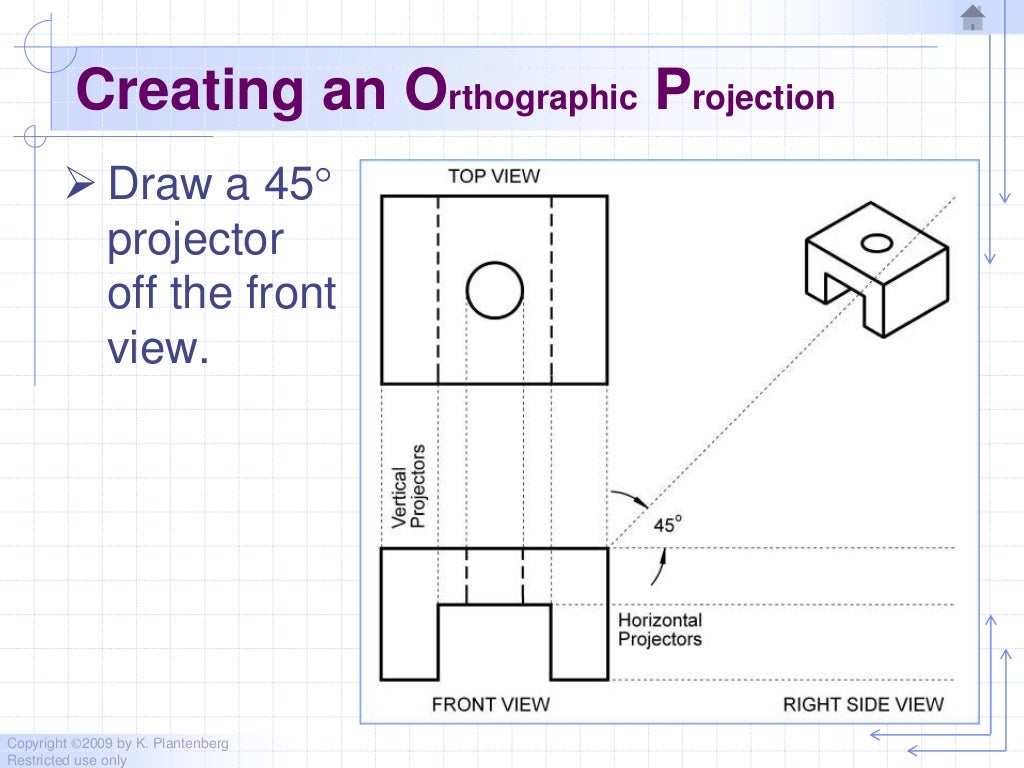 Chapter 2 orthographic projection - 2010