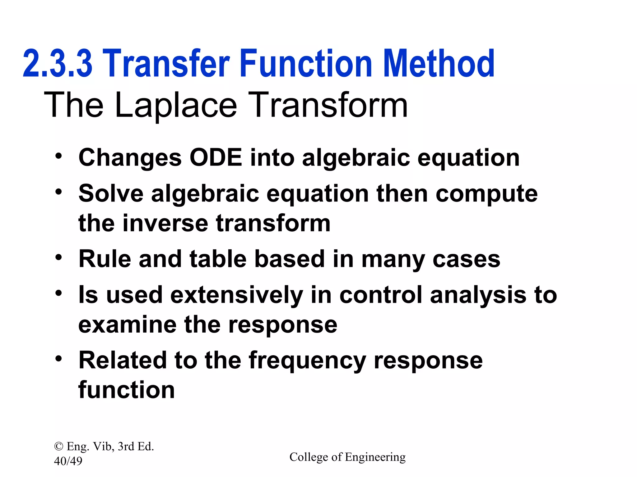 Dynamic response to harmonic excitation | PPT