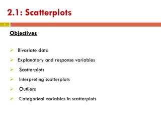 Chapter 2 part1-Scatterplots | PDF
