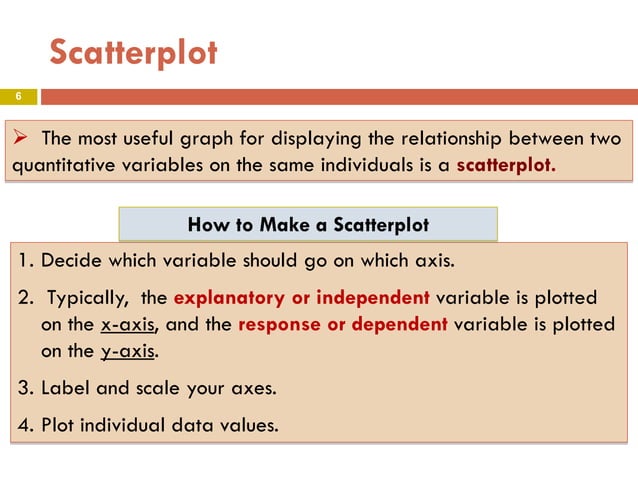 Chapter 2 part1-Scatterplots | PPT