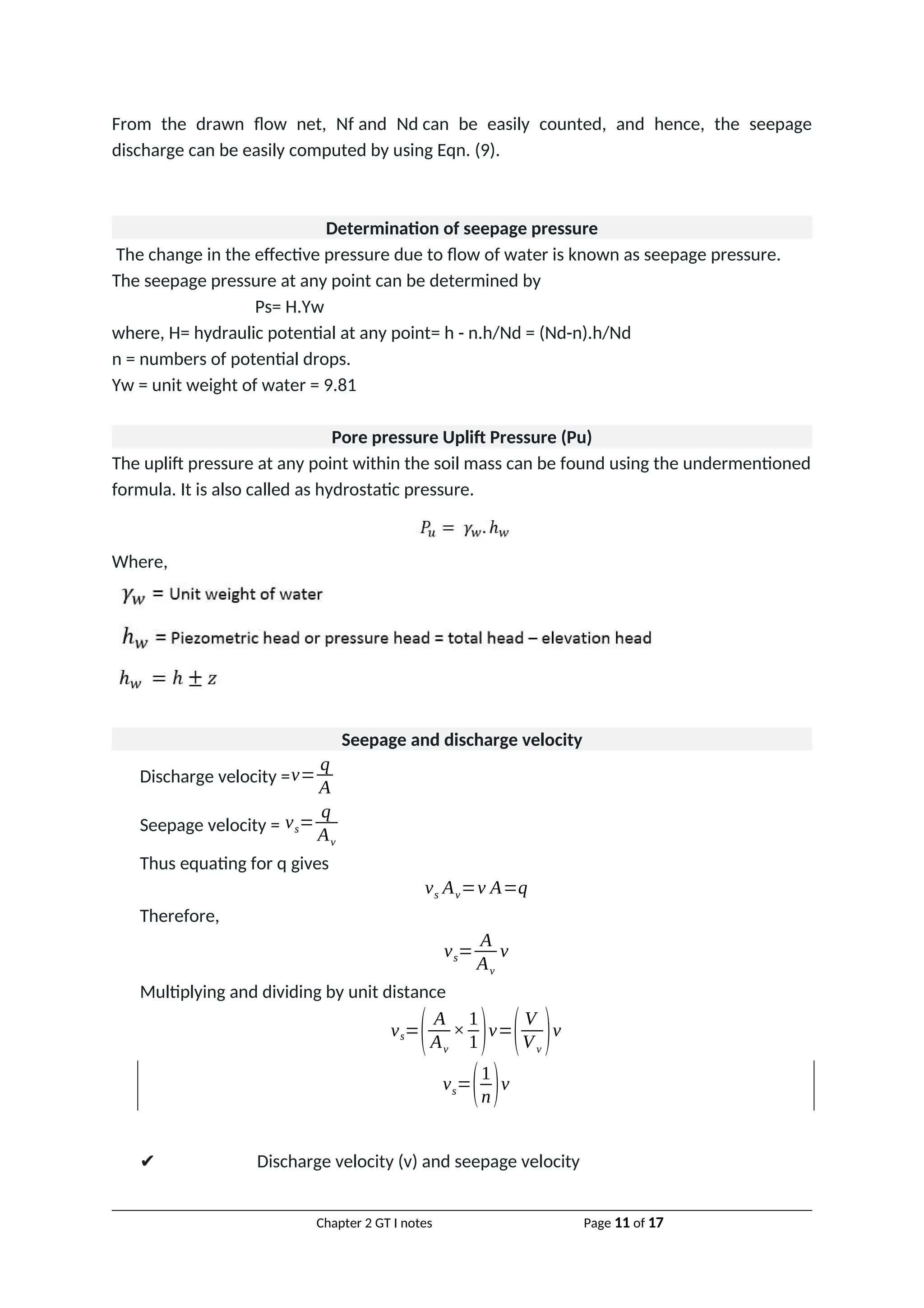 Chapter 2-permeability-1- presentation and question answer | DOCX