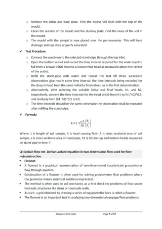 Chapter 2-permeability-1- presentation and question answer | DOCX