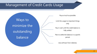Chapter 2 Personal Credit Management | PPTX