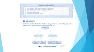 Constant, Variables and Data Types | PPT