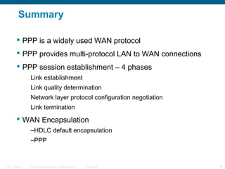 Chapter 2 point-to-point protocol (ppp) | PPT