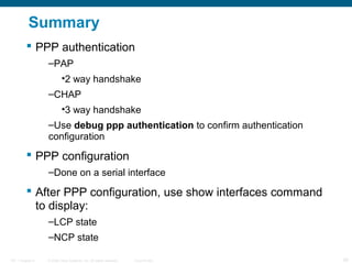 Chapter 2 point-to-point protocol (ppp) | PPT