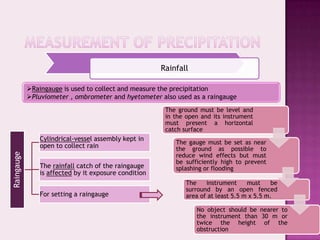 Chapter 2 Precipitation | PPTX