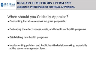 CHAPTER 2 - PRINCIPLES OF CRITICAL APPRAISAL (2).pptx