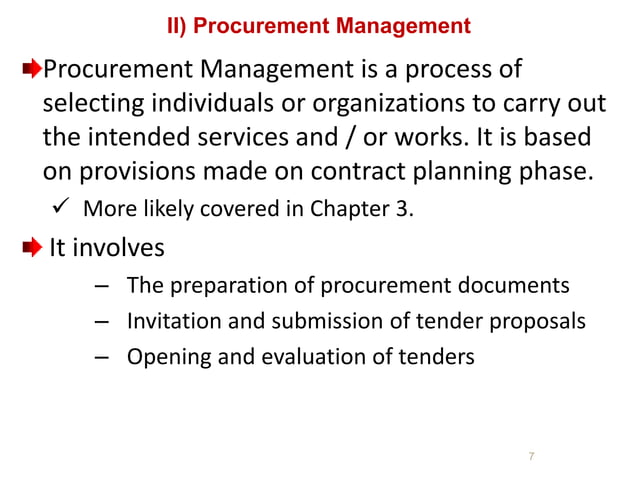 Chapter_2-Procurement and Contract management.pptx | Civil Engineering ...