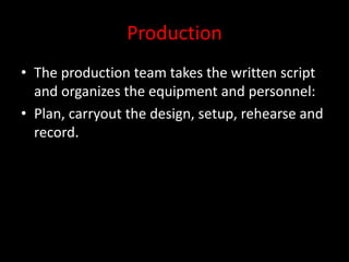 Chapter 2 production | PPTX