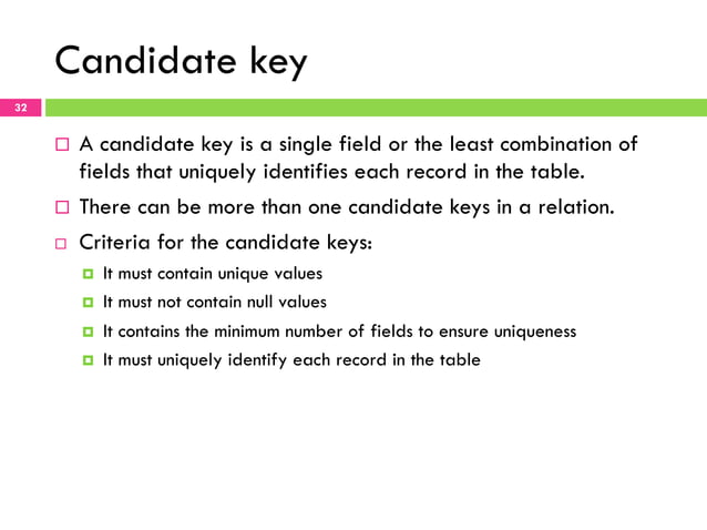 Chapter 2 Relational Data Model-part1