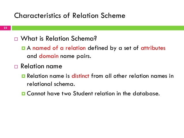 Chapter 2 Relational Data Model-part1