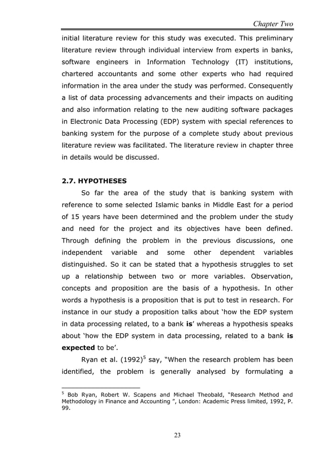 Chapter 2 research methodlogy | PDF