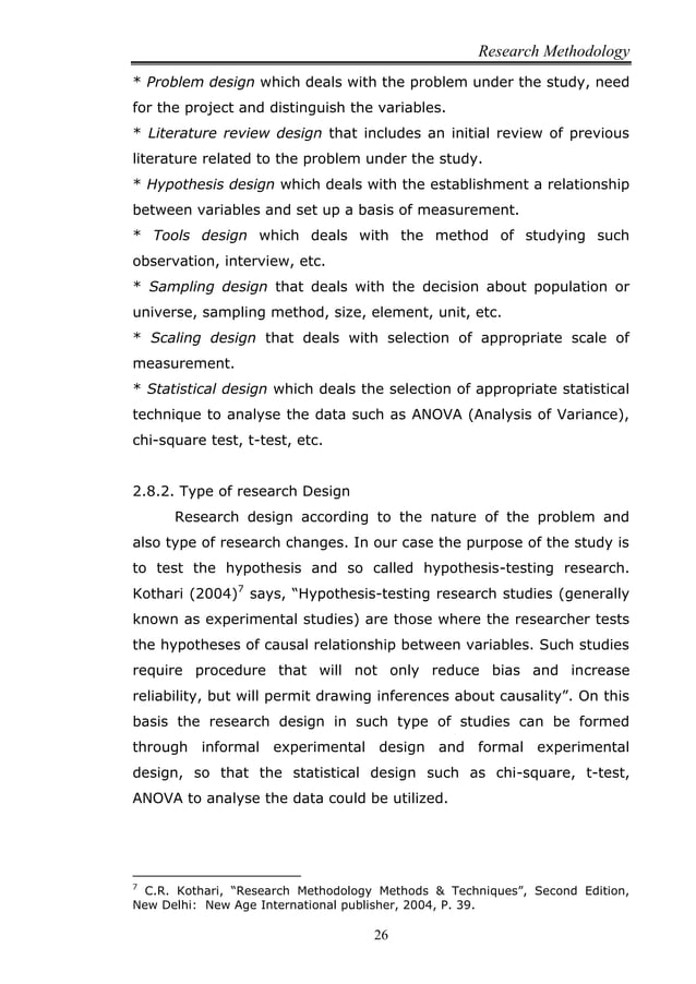 Chapter 2 research methodlogy | PDF