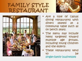 RESTAURANT MANAGEMENT OPERATION | PPT