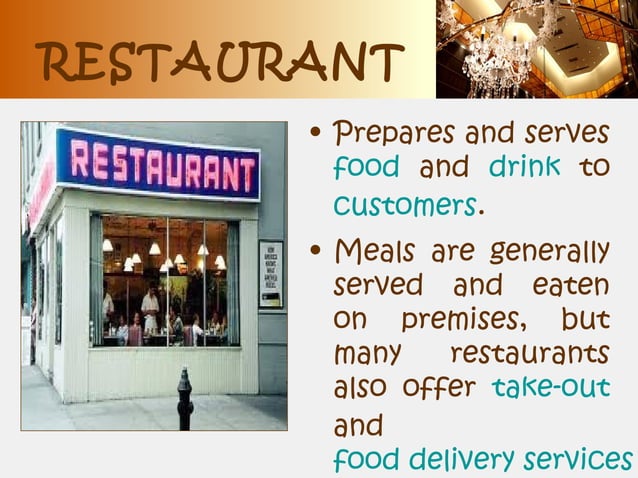 RESTAURANT MANAGEMENT OPERATION | PPT | Dining Out | Food & Drink