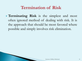 Chapter2 risk management process | PPTX