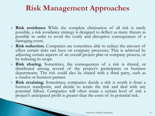 Chapter2 risk management process | PPTX