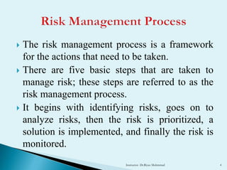 Chapter2 risk management process | PPTX