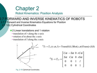 Chapter 2 robot kinematics | PPT