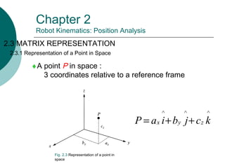 Chapter 2 robot kinematics | PPT