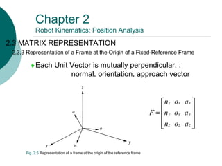 Chapter 2 robot kinematics | PPT
