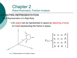 Chapter 2 robot kinematics | PPT