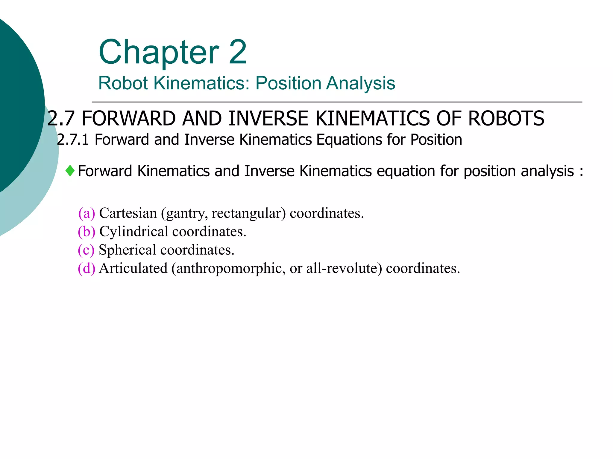 Chapter 2 - Robot Kinematics.ppt