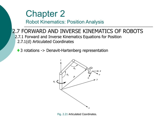 Chapter 2 - Robot Kinematics.ppt