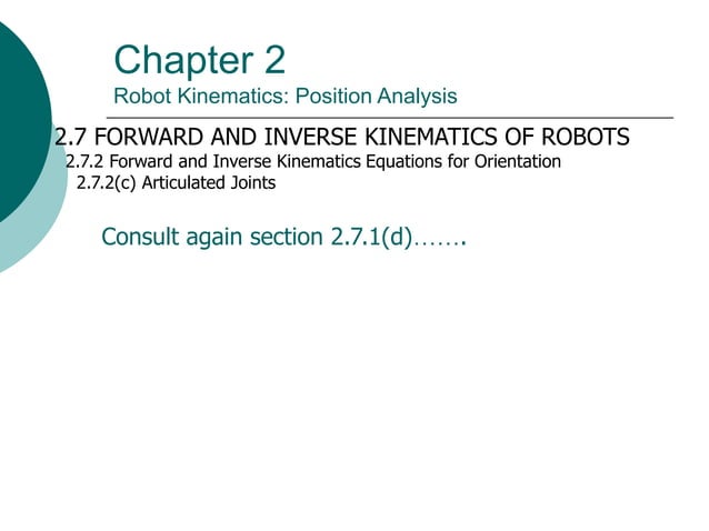 Chapter 2 - Robot Kinematics.ppt